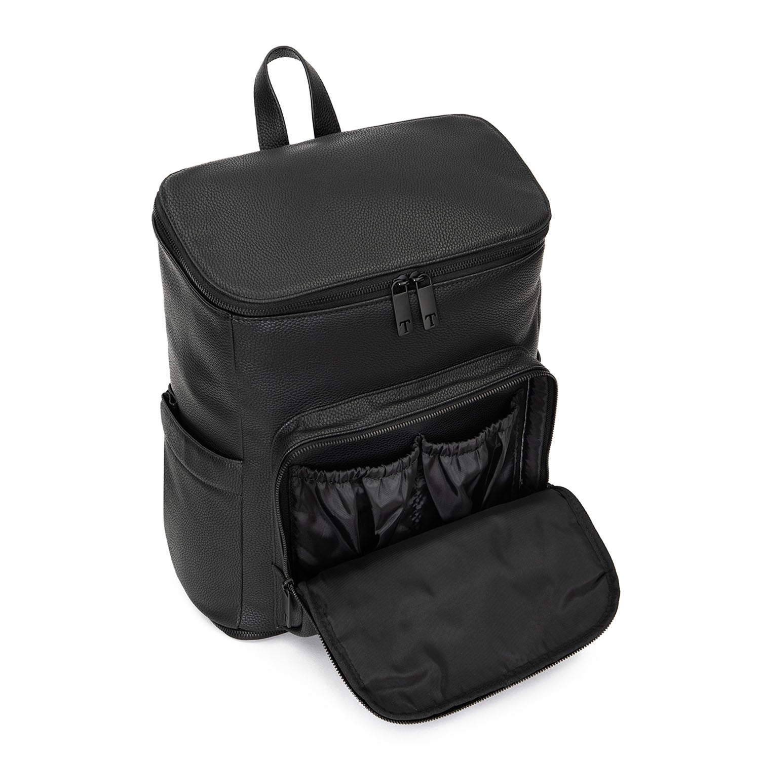 The Best Baby Nappy Bag in Black with Black Hardware by Tottie – TOTTIE