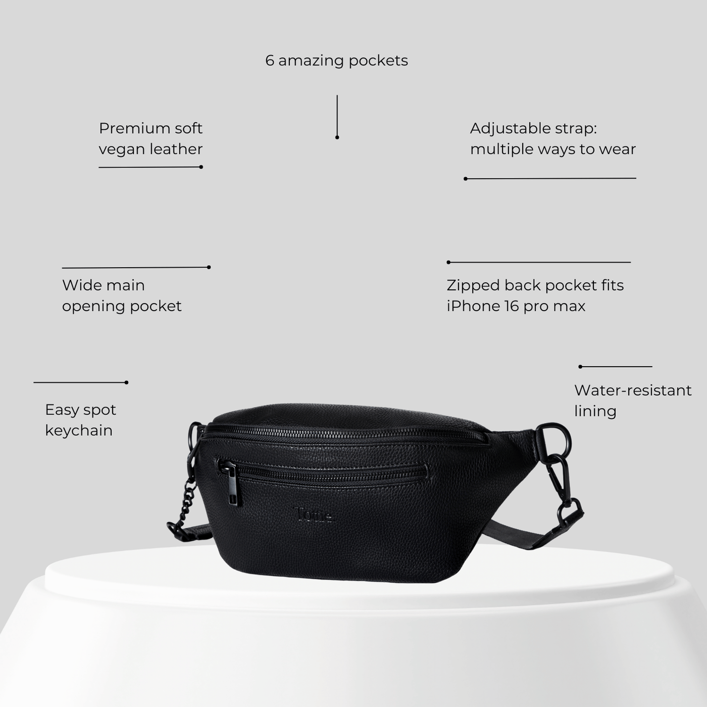 Designer Bum Bag | Waist Bags and Belt Bags | Tottie