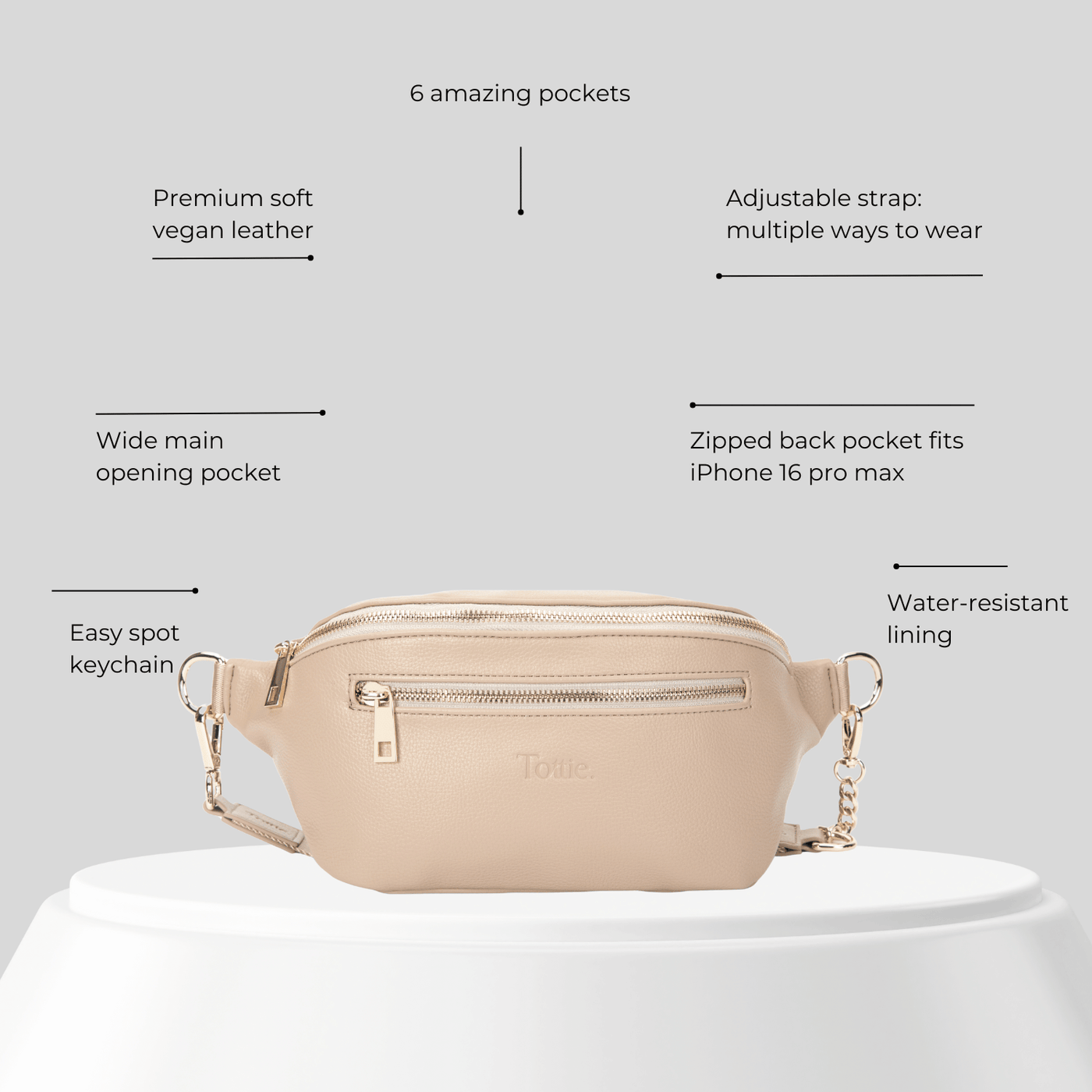 Designer Bum Bag | Waist Bags and Belt Bags | Tottie