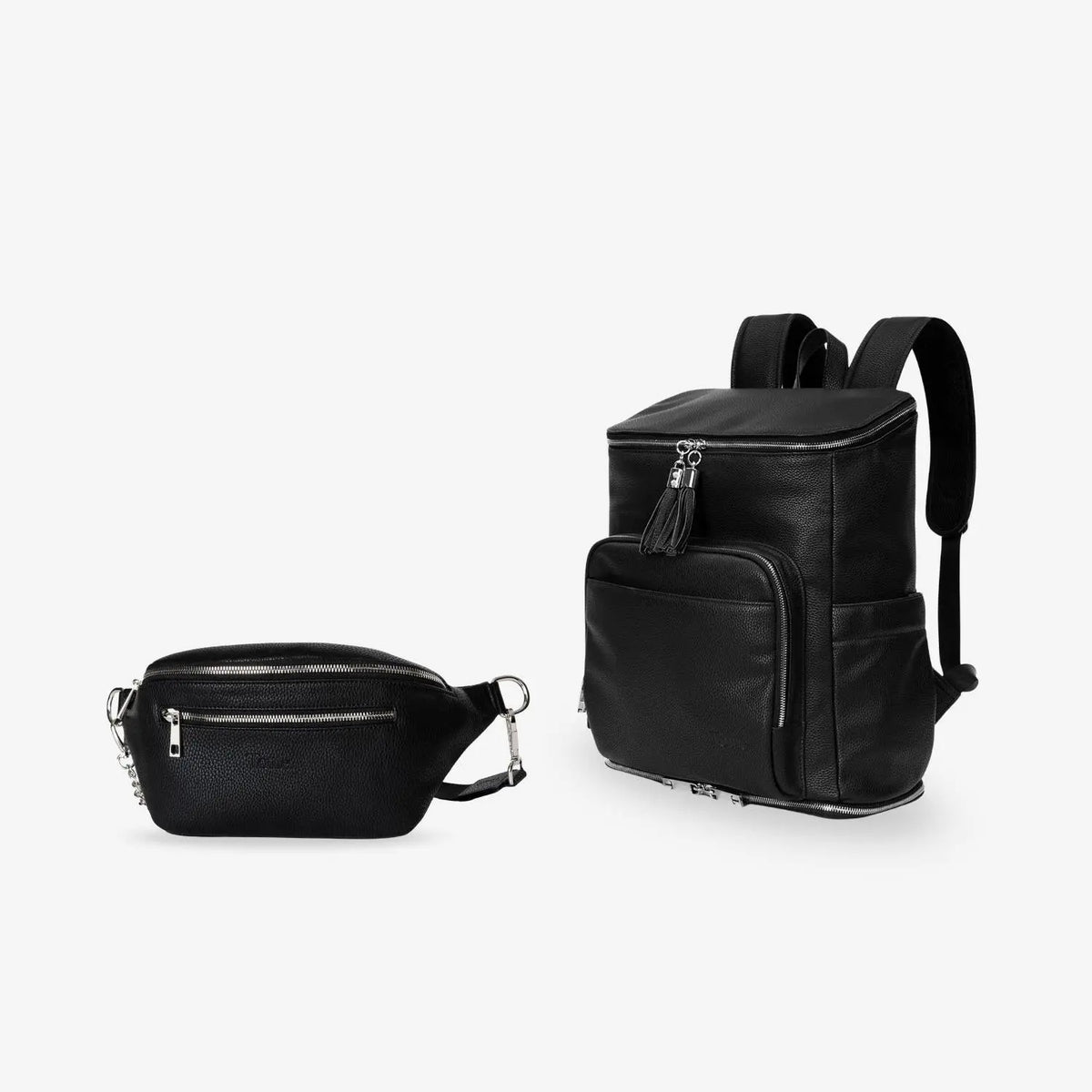 Jet Set Bundle in Black and Silver | Travel Bags in Australia | Tottie